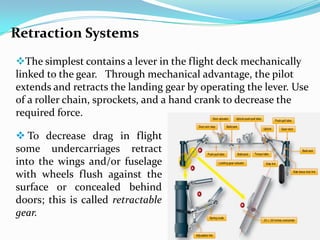 Aircraft landing gear system | PPTX