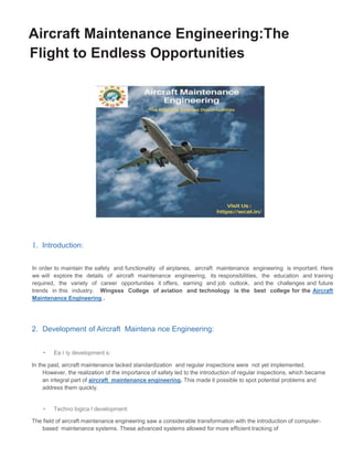Aircraft Maintenance Engineering.ppt