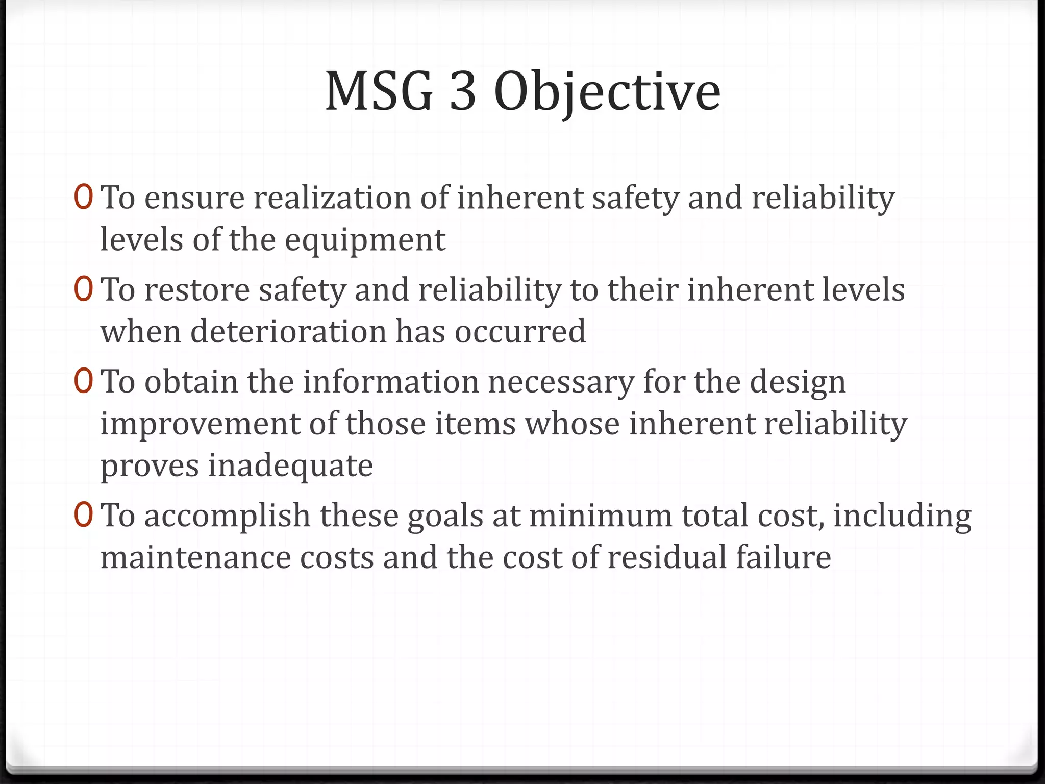 Aircraft maintenance program | PPTX