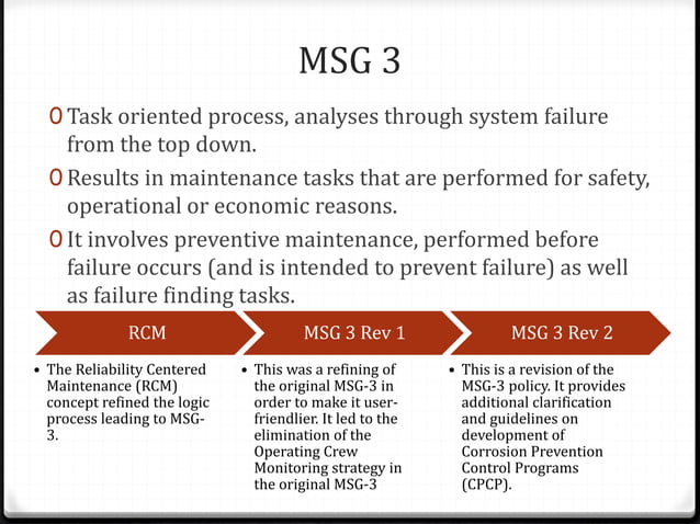 Aircraft maintenance program | PPTX | Air Travel | Travel Type