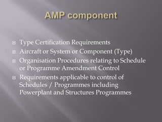 Aircraft maintenance programme | PPTX