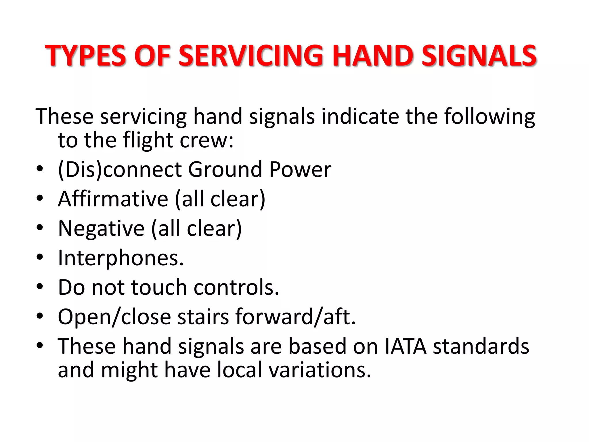 Aircraft marshalling | PPTX