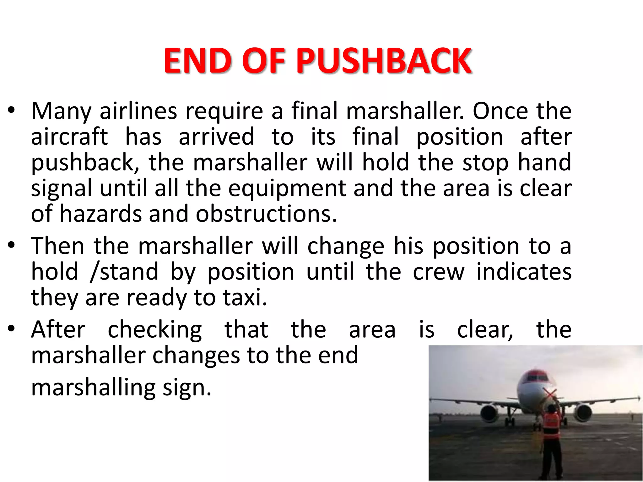 Aircraft marshalling | PPTX