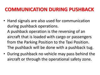 Aircraft marshalling | PPTX