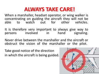 Aircraft marshalling | PPTX