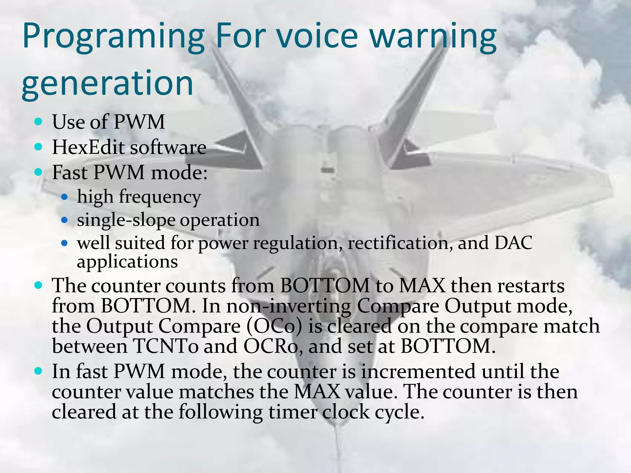 Aircraft master warning system with ftc prompting | PPTX