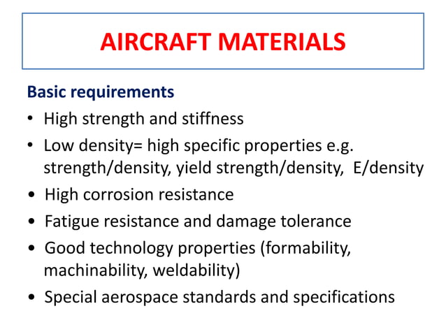 AIRCRAFT MATERIALS.pptx