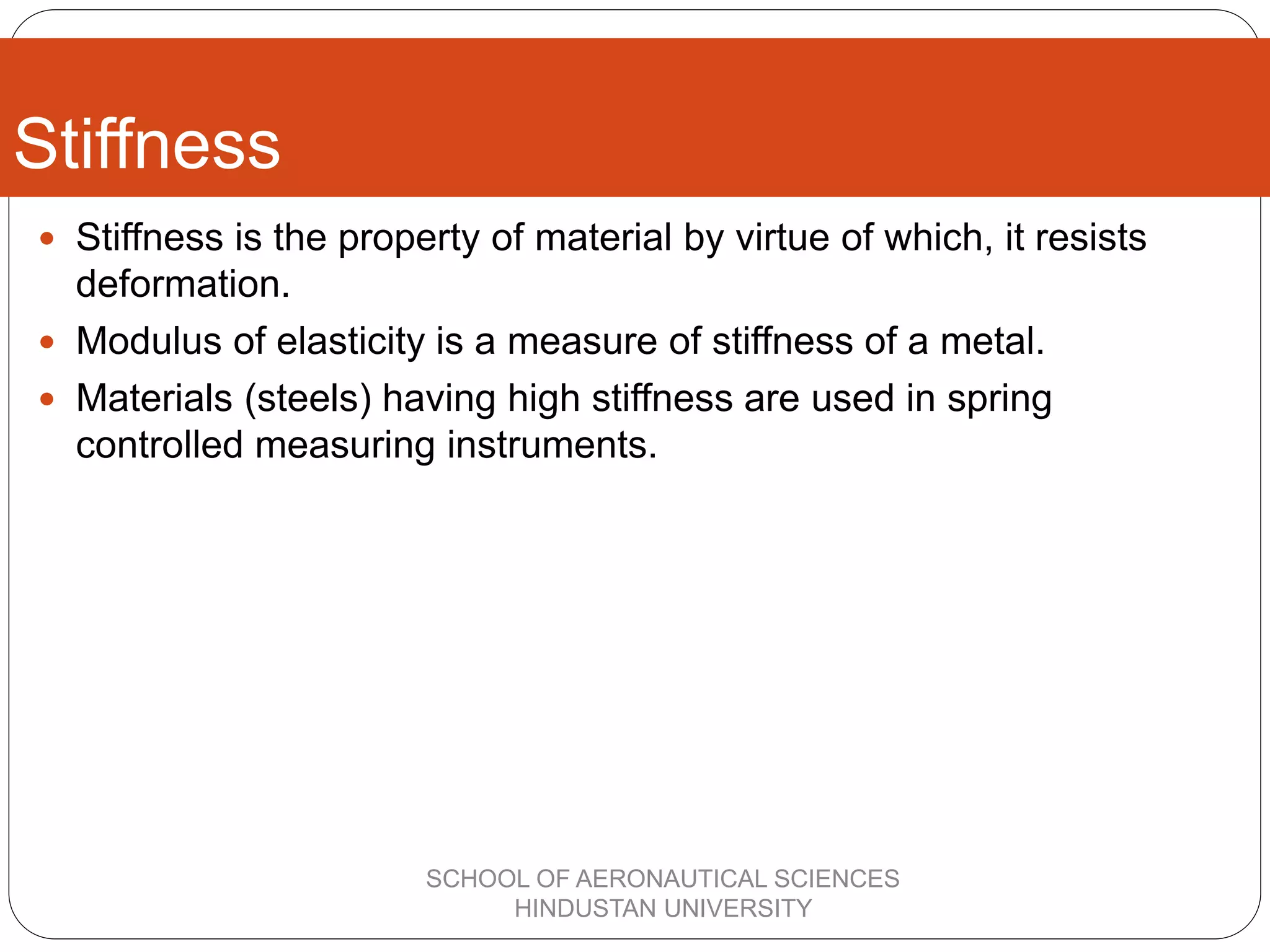 Aircraft materials lecture 1 | PPTX