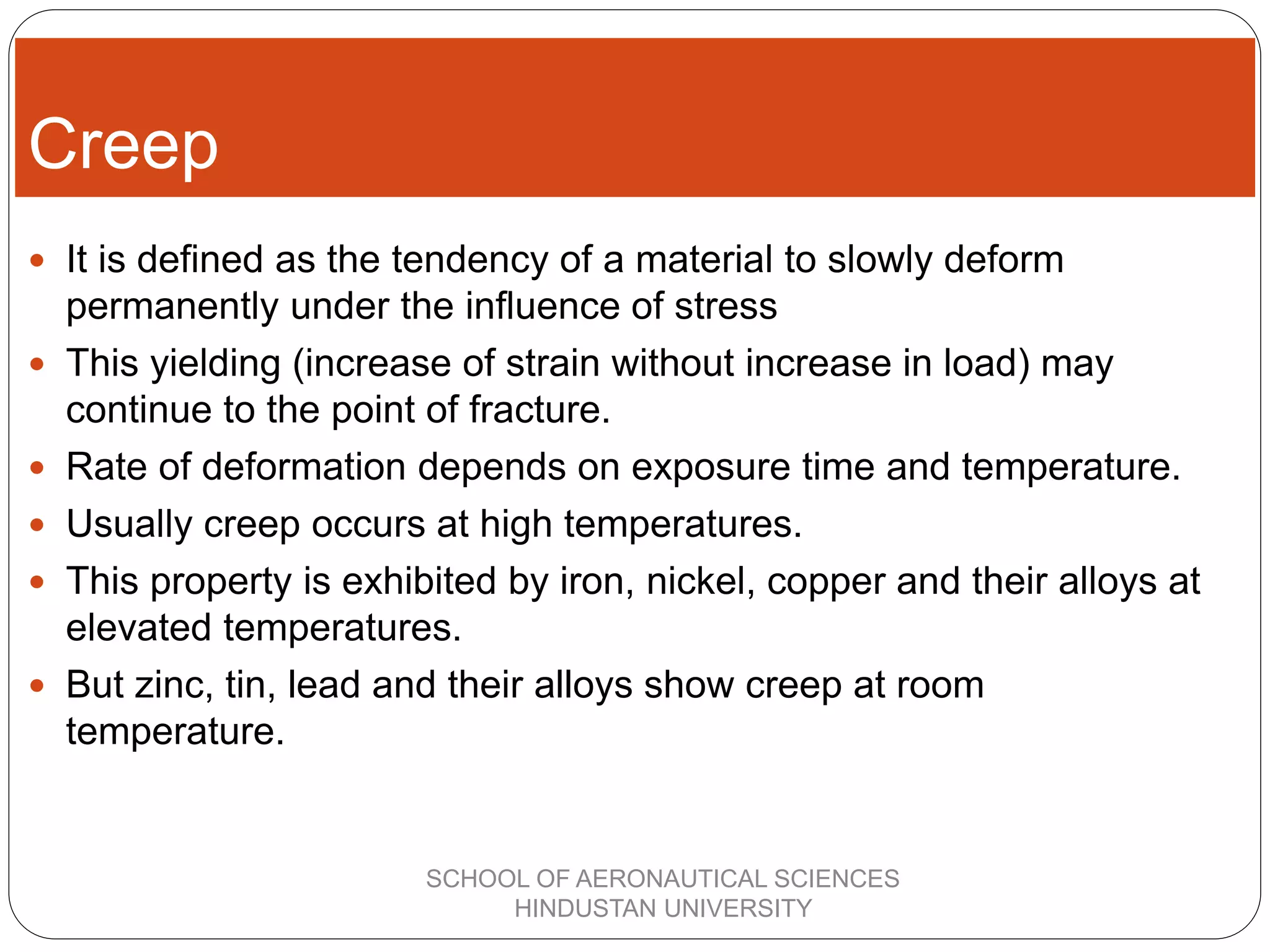 Aircraft materials lecture 1 | PPTX