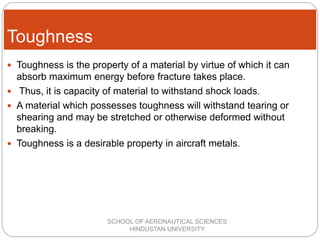 Aircraft materials lecture 1 | PPTX
