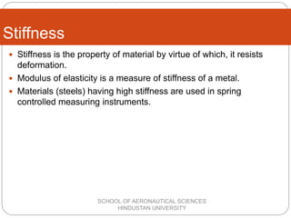 Aircraft materials lecture 1 | PPTX
