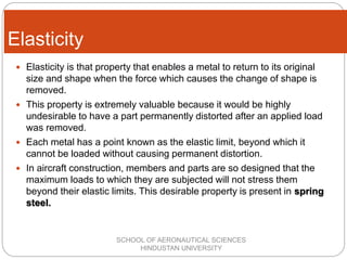 Aircraft materials lecture 1 | PPTX