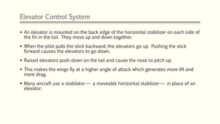 Aircraft mechanical cable control system | PPTX