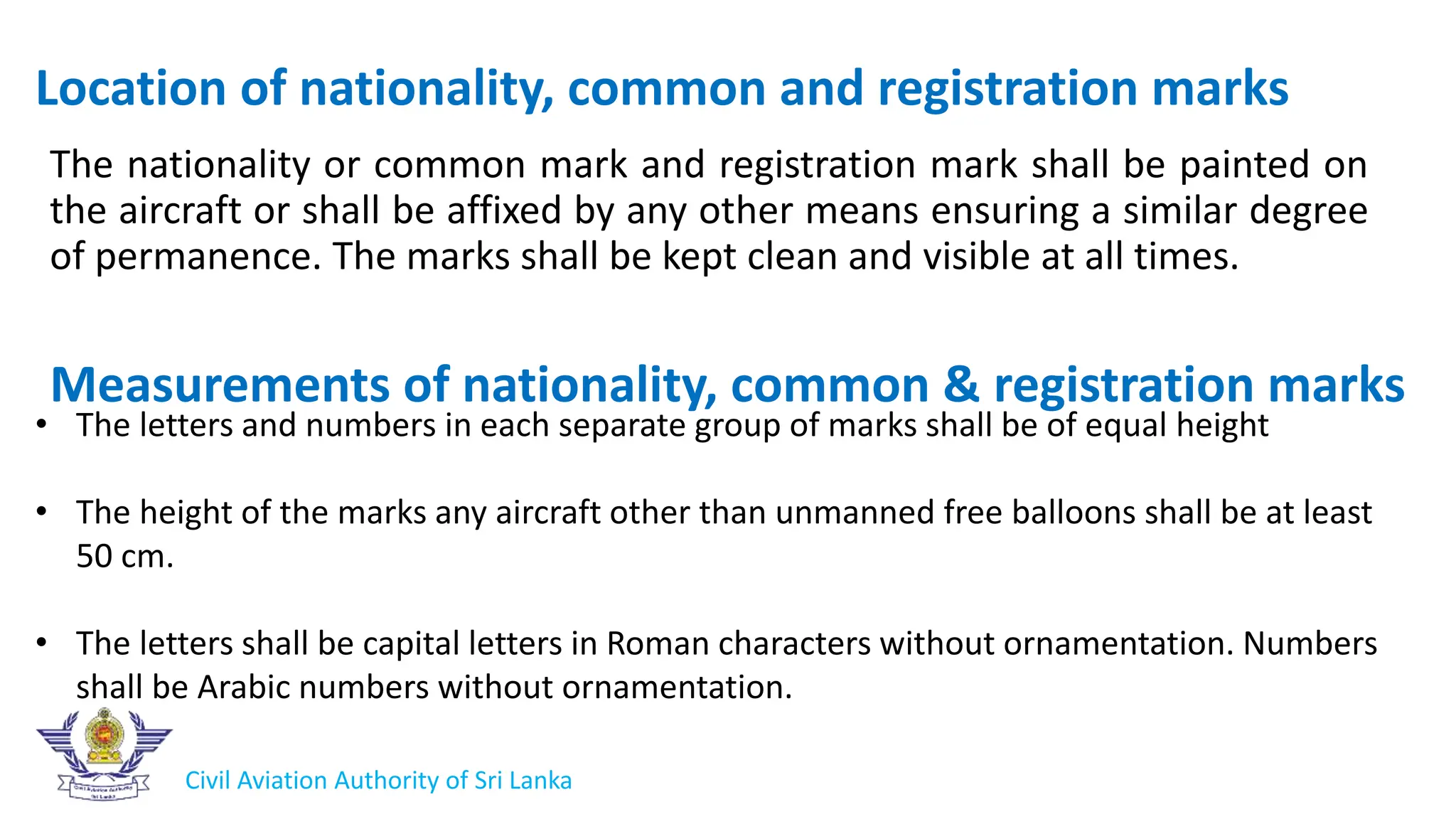Aircraft Nationality, and registration marks.pptx