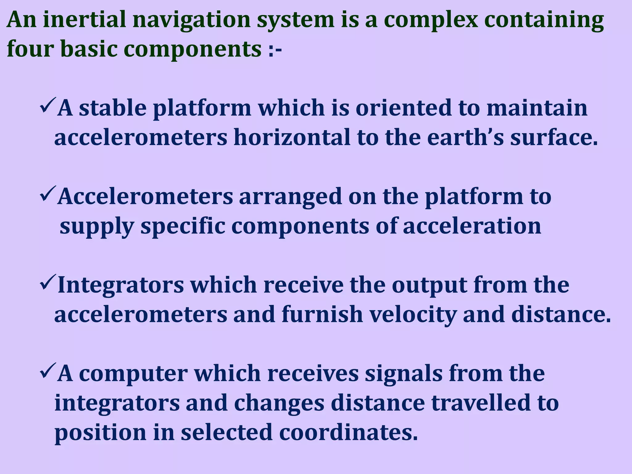 Aircraft navigation system | PPTX