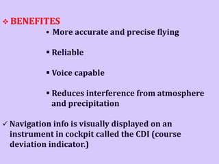 Aircraft navigation system | PPTX
