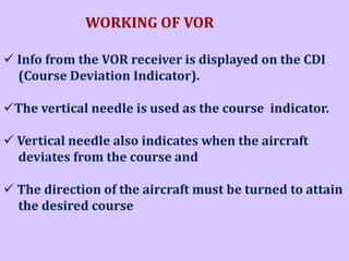 Aircraft navigation system | PPTX