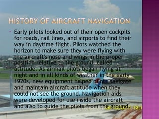 Aircraft navigation report | PPT