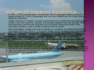 Aircraft navigation report | PPT