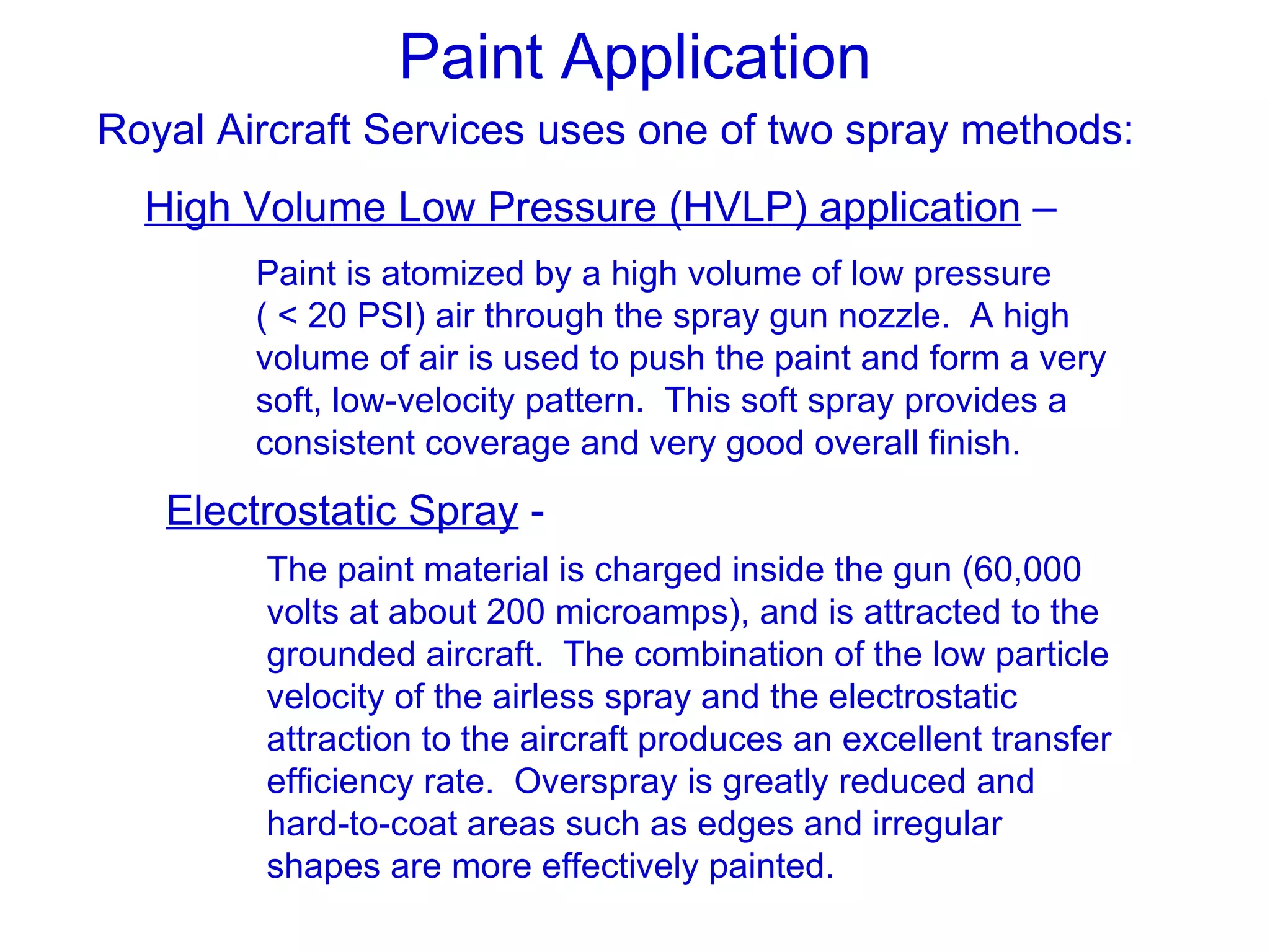 Aircraft Painting What You Should Know | PPT