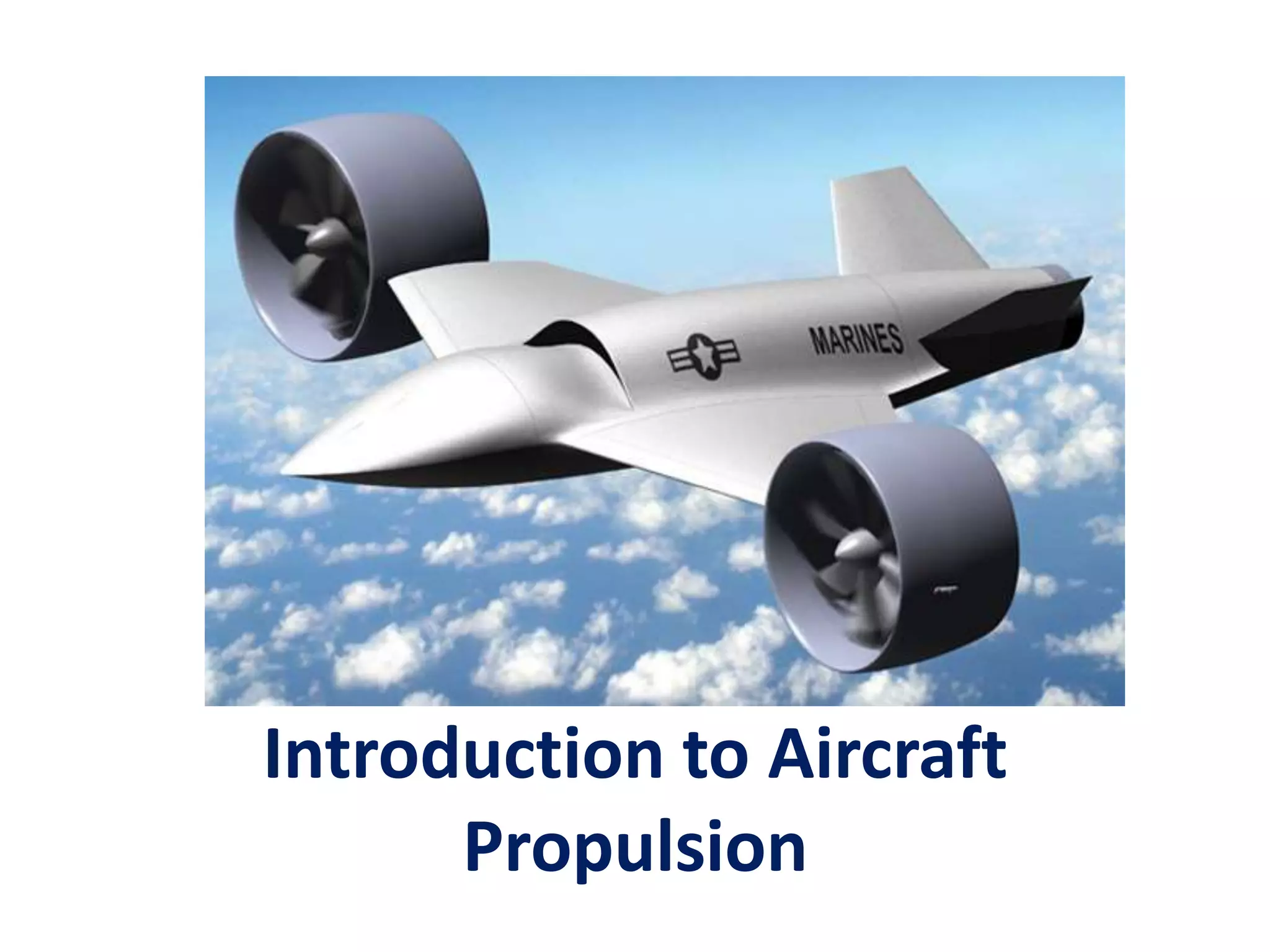 Aircraft propulsion | PPTX