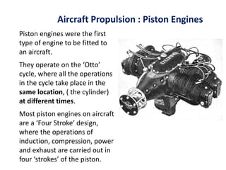 Aircraft propulsion | PPTX