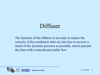 Aircraft propulsion combustor diffusor | PDF