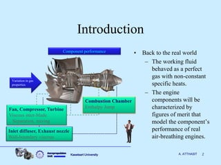 Aircraft propulsion component performance | PDF
