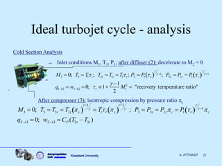 Aircraft Propulsion - Ideal Turbojet Performance | PDF