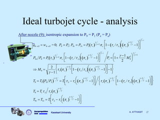 Aircraft Propulsion - Ideal Turbojet Performance | PDF