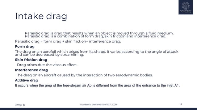 Aircraft Propulsion-Intakes.pptx | Physics | Science
