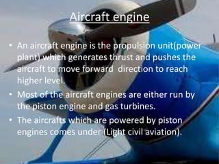 Aircraft propulsion (5) | PPTX