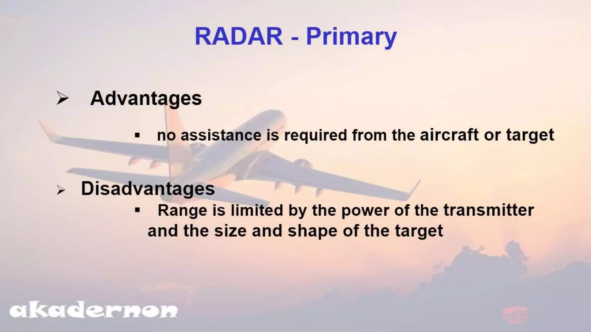 Basic Avionics | Aircraft radars ch-5 | PPSX