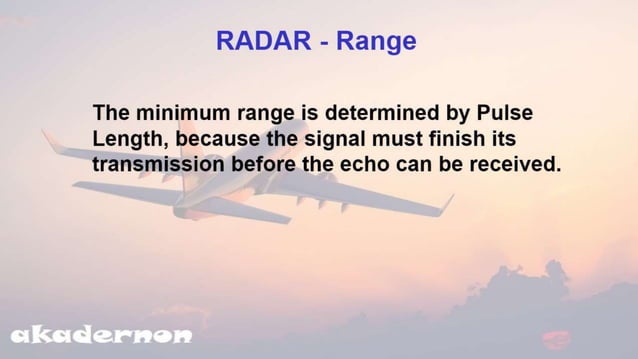Basic Avionics | Aircraft radars ch-5 | PPSX