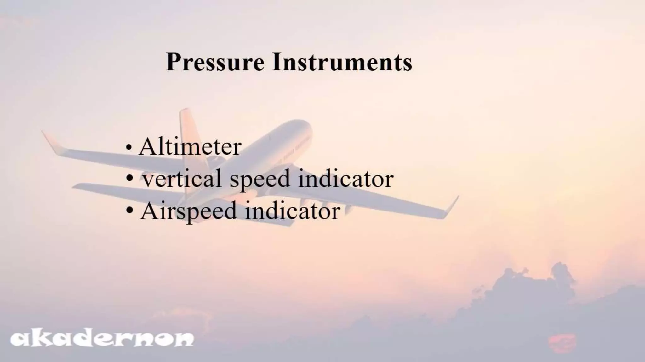 Basic Avionics | Aircraft Basic Instruments ch-2 | PPSX