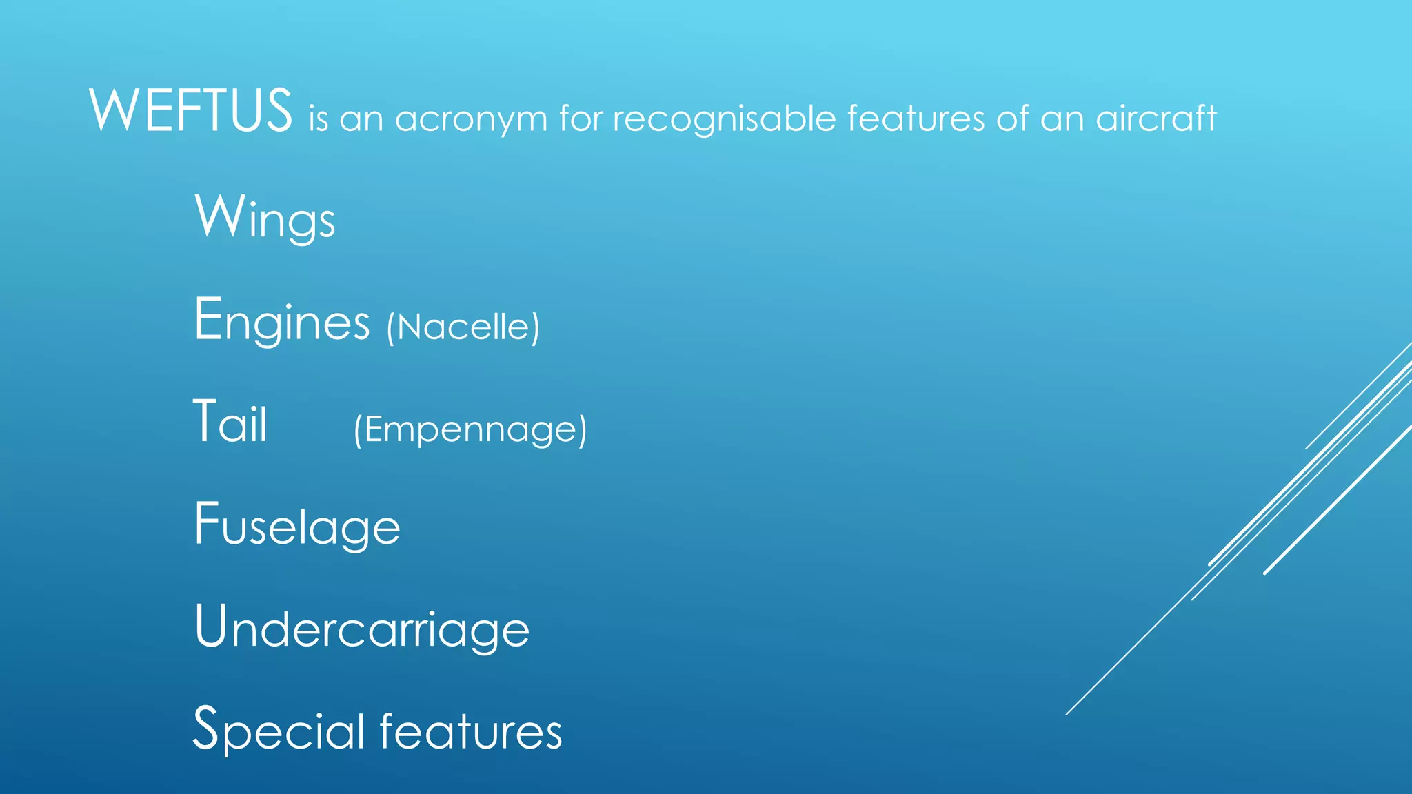 Aircraft recognition basic (ARB) lesson 1 | PPTX