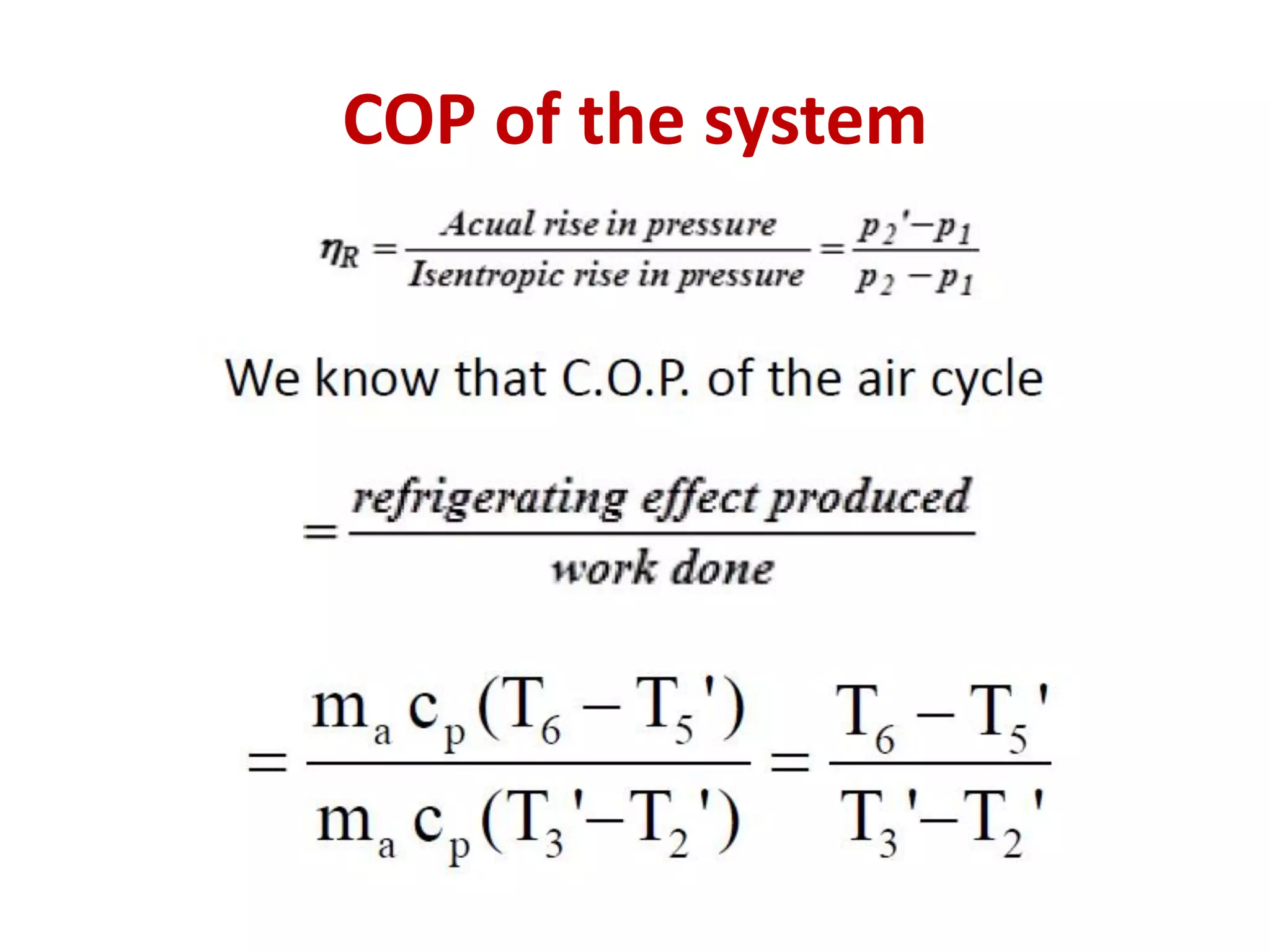 Aircraft refrigeration system | PDF