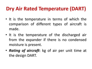 Aircraft refrigeration system | PDF