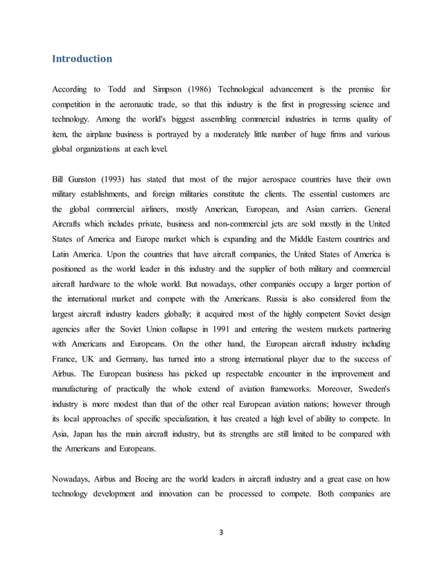 Airbus & Boeing Activities in new Development Technology | PDF