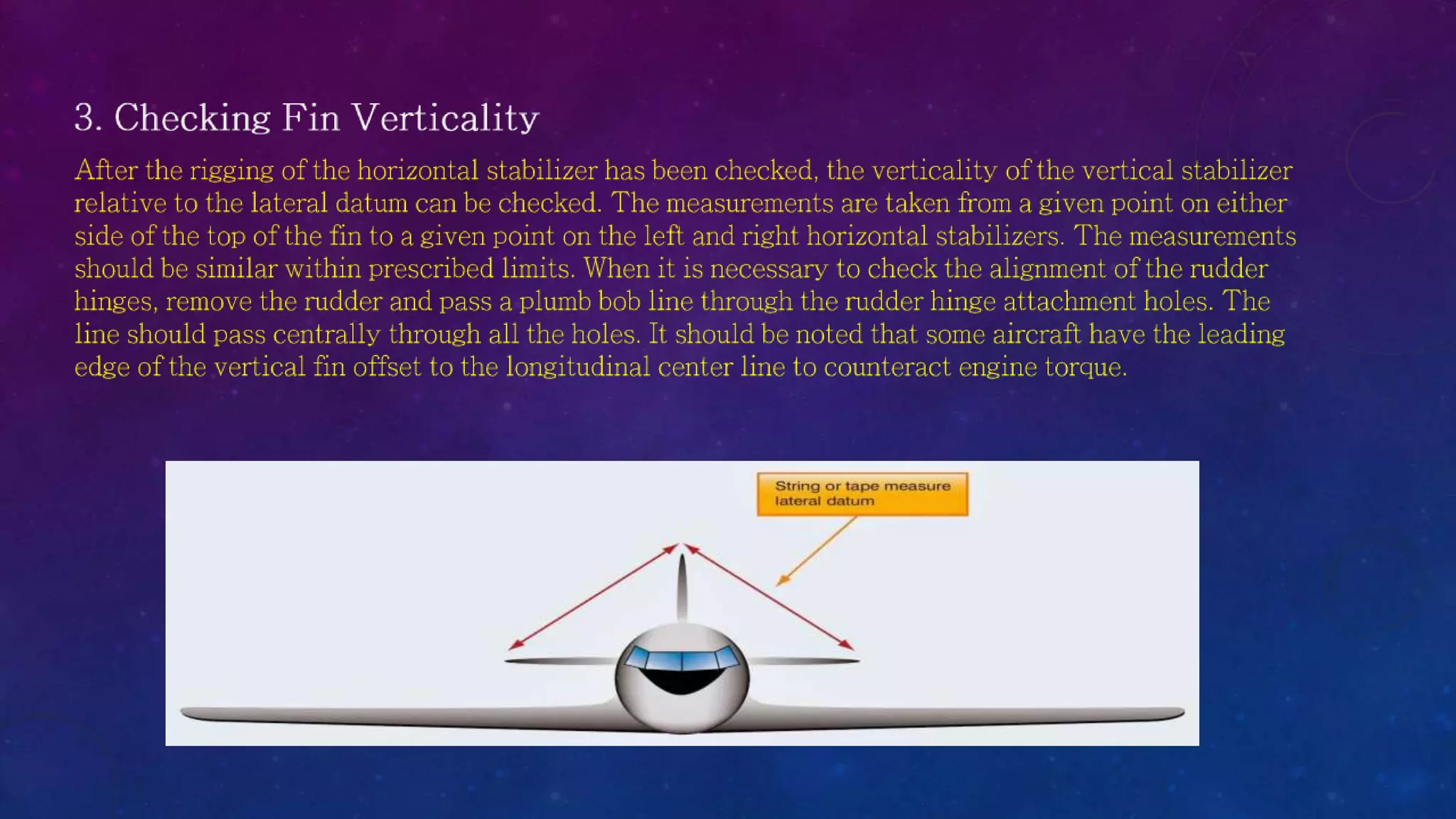 Aircraft rigging, levelling and jacking system | PPT
