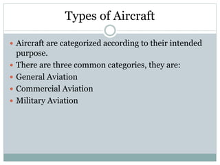 Aircrafts | PPTX