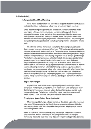 Aircraft Sheet Metal Forming | PDF