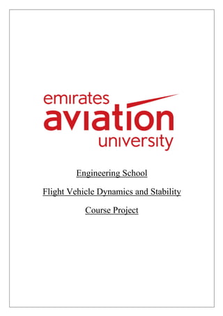 FLIGHT VEHICLE DESIGN THESIS REPORT | PDF