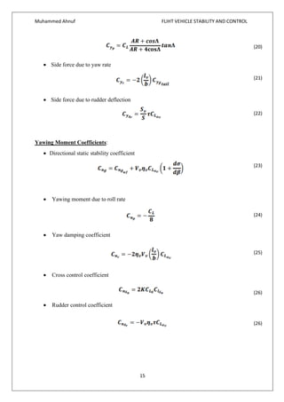 FLIGHT VEHICLE DESIGN THESIS REPORT | PDF