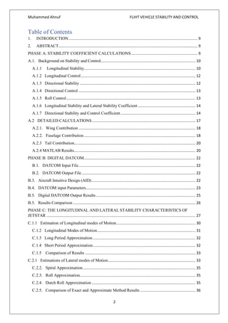 FLIGHT VEHICLE DESIGN THESIS REPORT | PDF