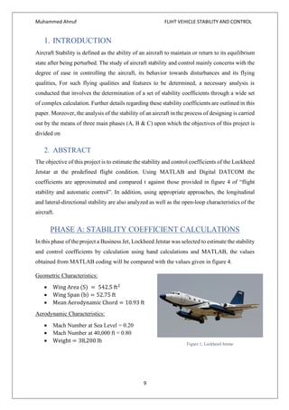 FLIGHT VEHICLE DESIGN THESIS REPORT | PDF