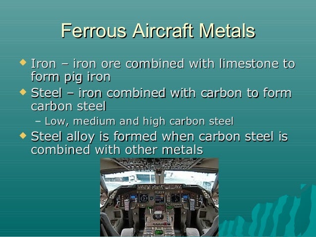 Aircraft structural metals