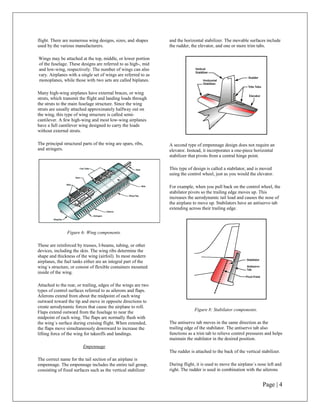 Aircraft structure pp | PDF | Air Travel | Travel Type