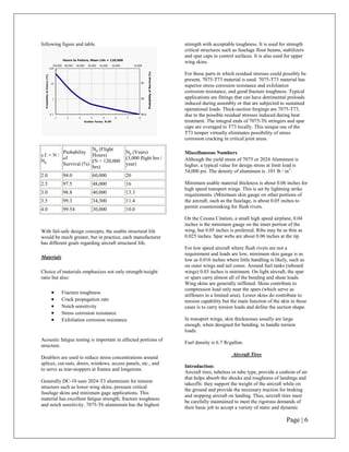 Aircraft structure pp | PDF | Air Travel | Travel Type