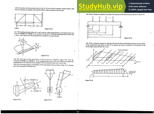 Aircraft Structures-D J.Peery | PPT | Free Download